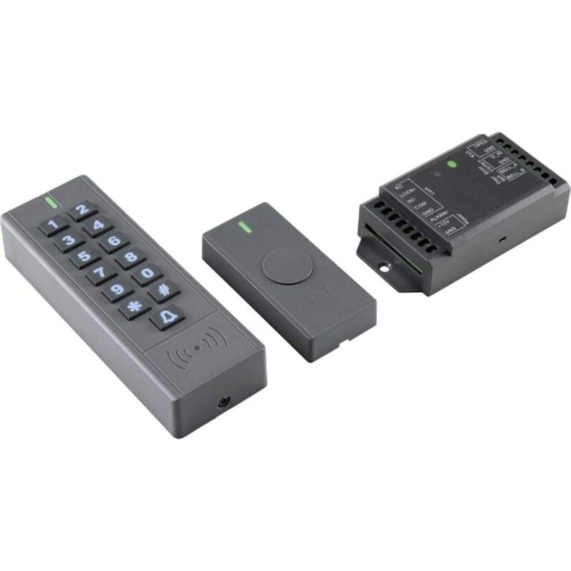 Digicode sans fil télécommandé avec lecteur RFID et sonnette